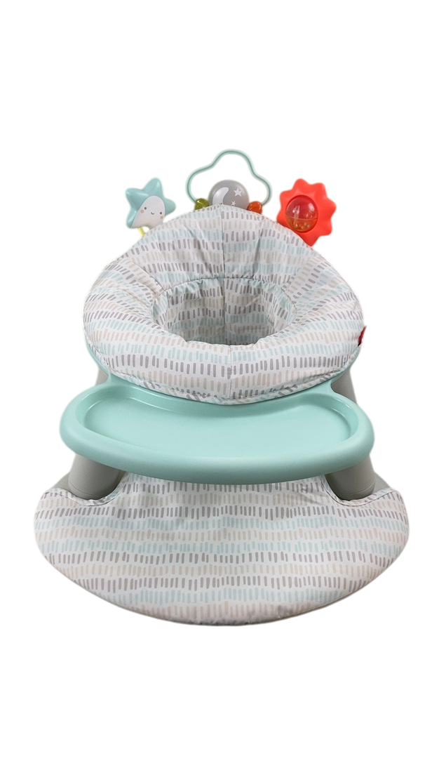 Skip Hop 2-in-1 Sit-up Activity Baby Chair, Silver Lining Cloud ...