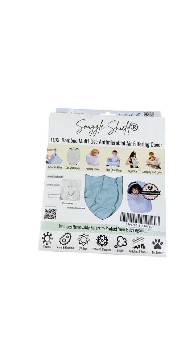 Snuggle Shield LUXE Protection Bamboo Multi Use Antimicrobial Infant C ...