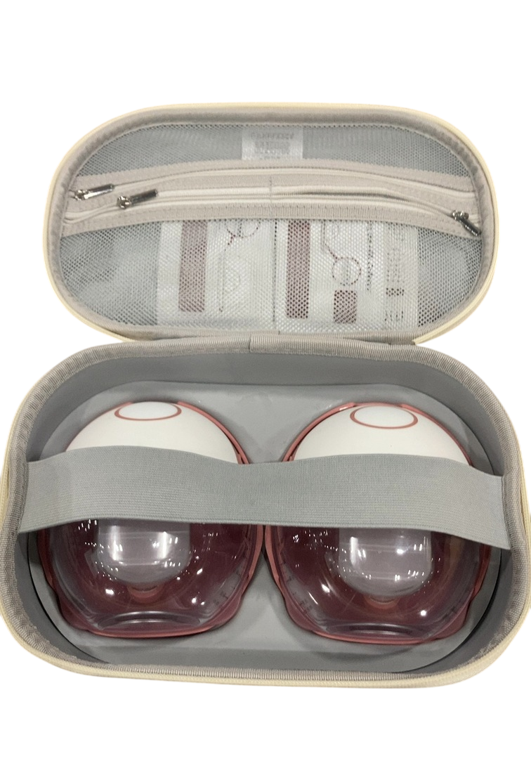 Momcozy All-in-one M5 Double Wearable Breast Pump, Cozy Red — GoodBuy Gear