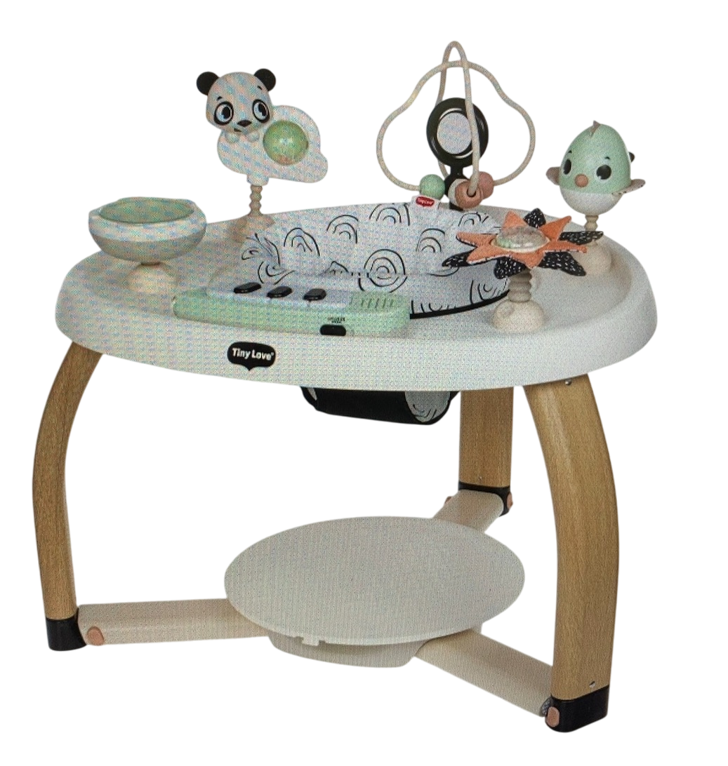 Tiny Love 5-in-1 Stationary Activity Center, Black & White — GoodBuy Gear