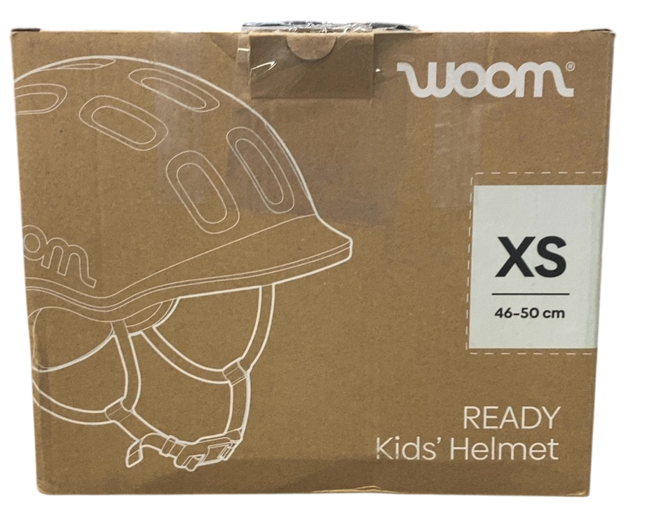 Woom Ready Kids Helmet, Pale Gey, Without Light, XSmall — GoodBuy Gear