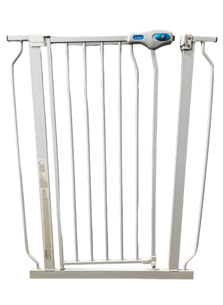 Regalo Wall Safe Extra Tall Walk Through Gate