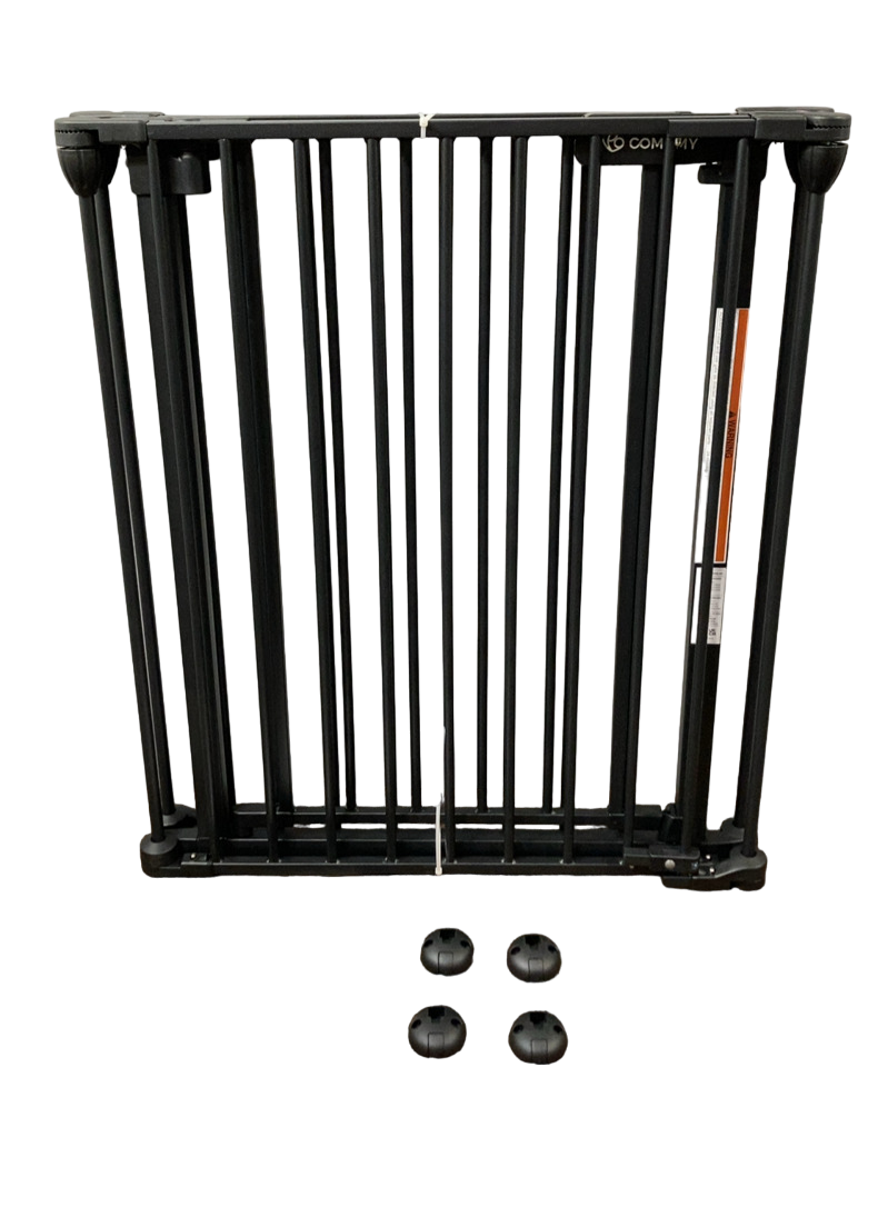 Comomy 80" Extra Wide Baby Gate, Black — GoodBuy Gear