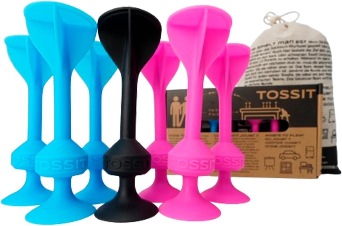 TOSSIT Game Original Starter Pack, Pink Blue — GoodBuy Gear