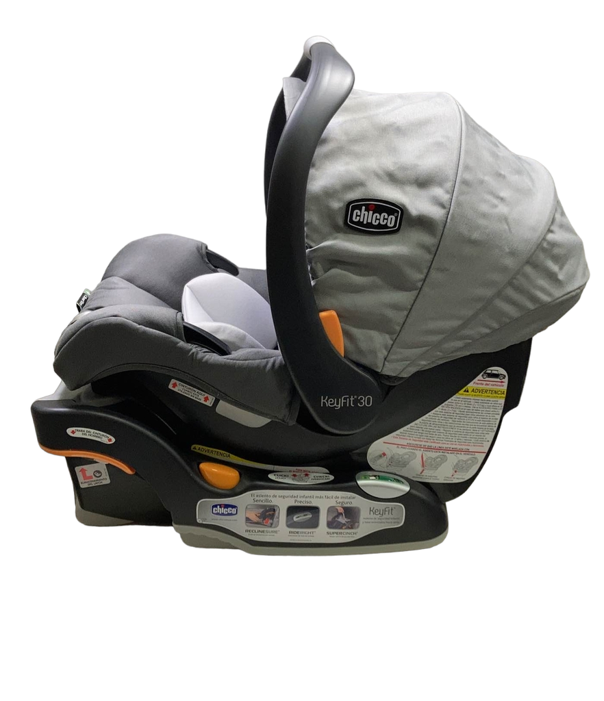 Chicco KeyFit 30 ClearTex Infant Car Seat, 2021, Slate