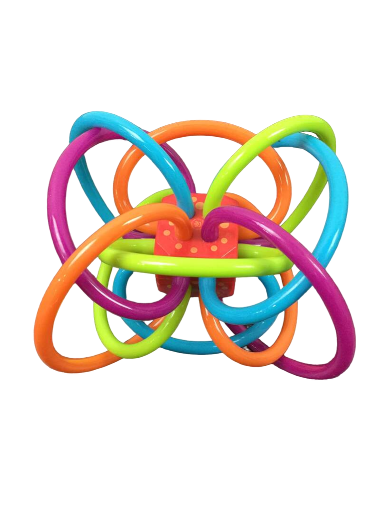Manhattan Toy Winkel Rattle And Sensory Teether Toy