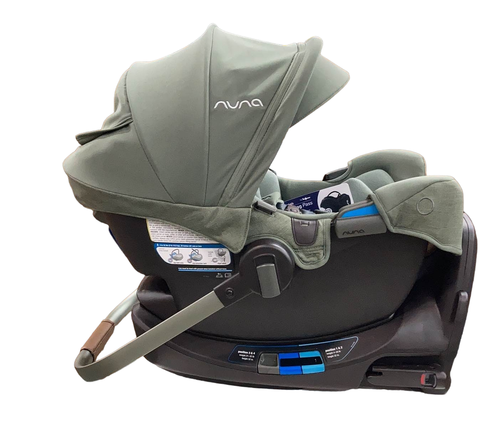 Nuna PIPA rx Infant Car Seat, 2022, Pine