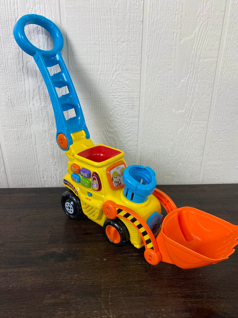 VTech Pop-A-Balls Push And POP Bulldozer