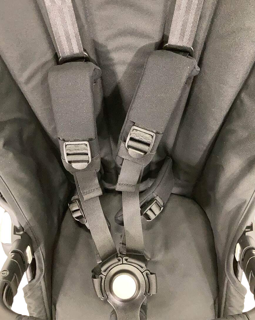 Bugaboo Donkey 5 Duo Extension Set, 2021, Black, Midnight Black