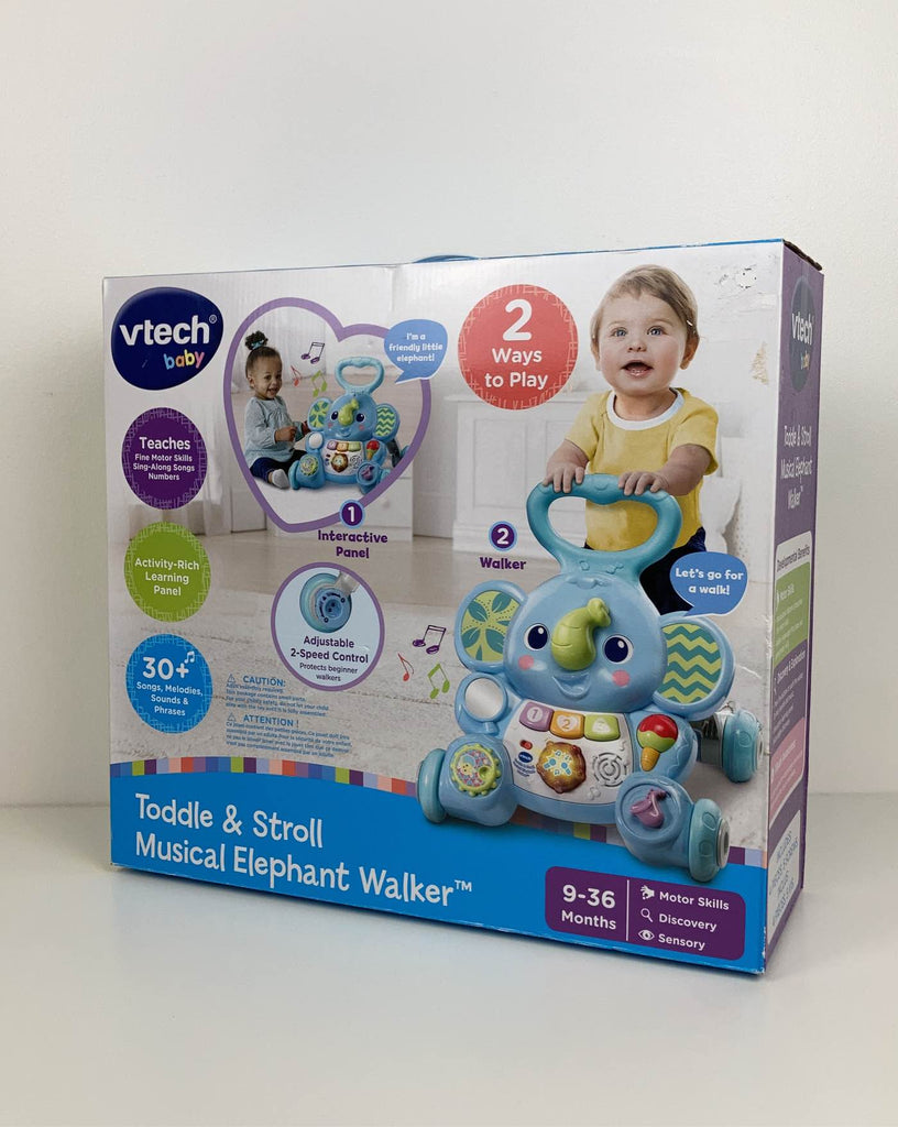 VTech Toddle And Stroll Musical Elephant Walker