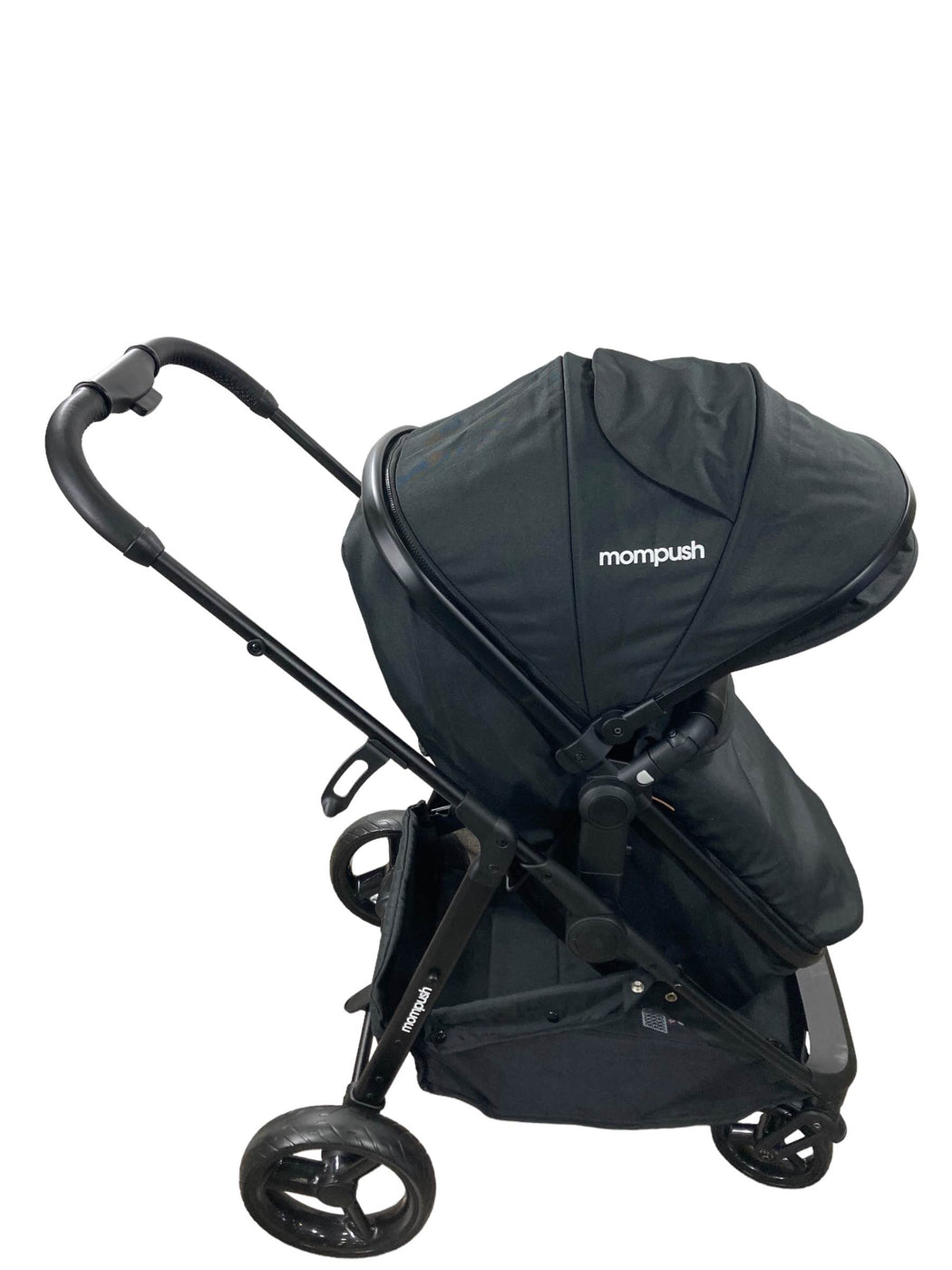 Mompush Meteor 2 Stroller, Black, 2022 — GoodBuy Gear