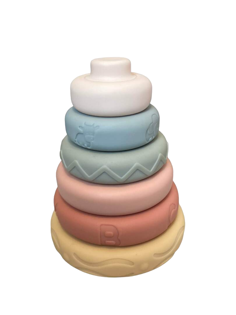 Mini Tudou Soft Stacking Rings Toy