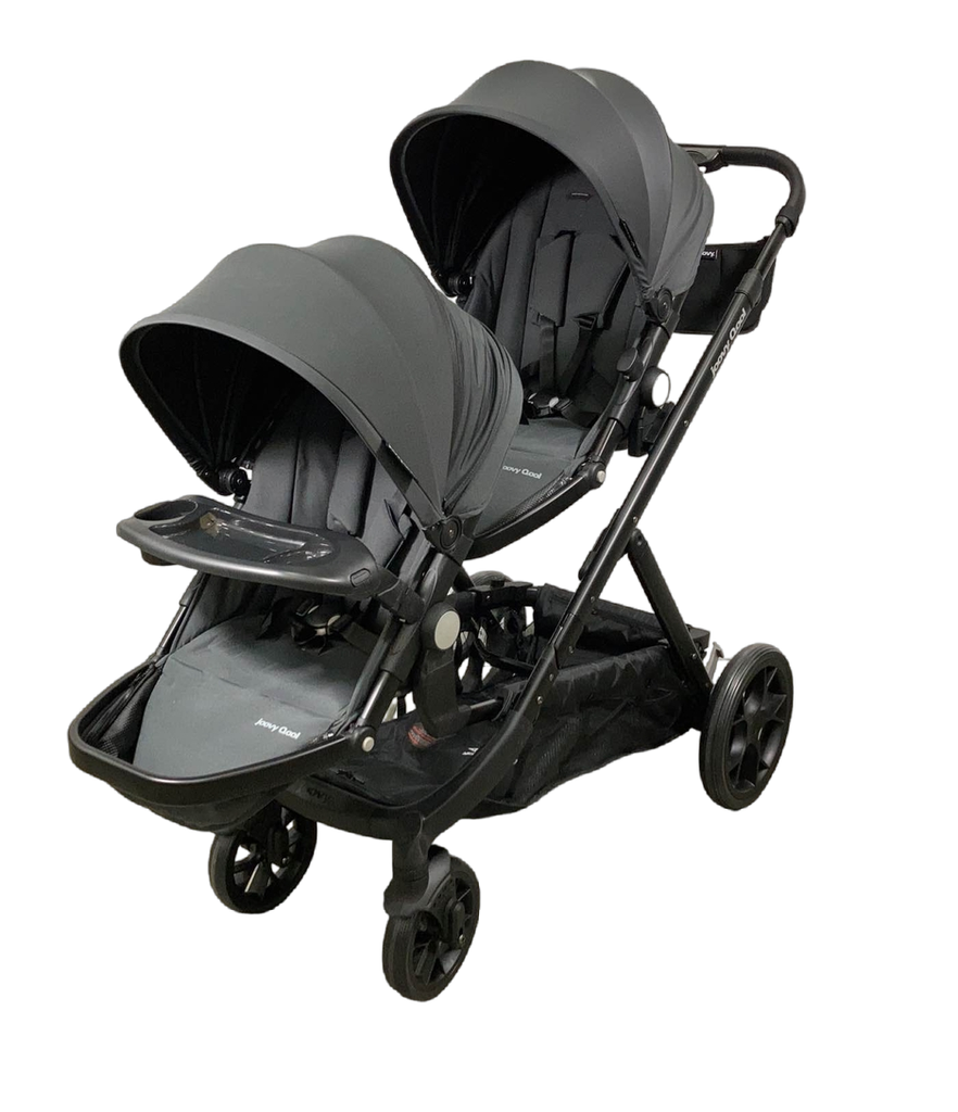 Joovy Qool Double Stroller, 2021, Jet