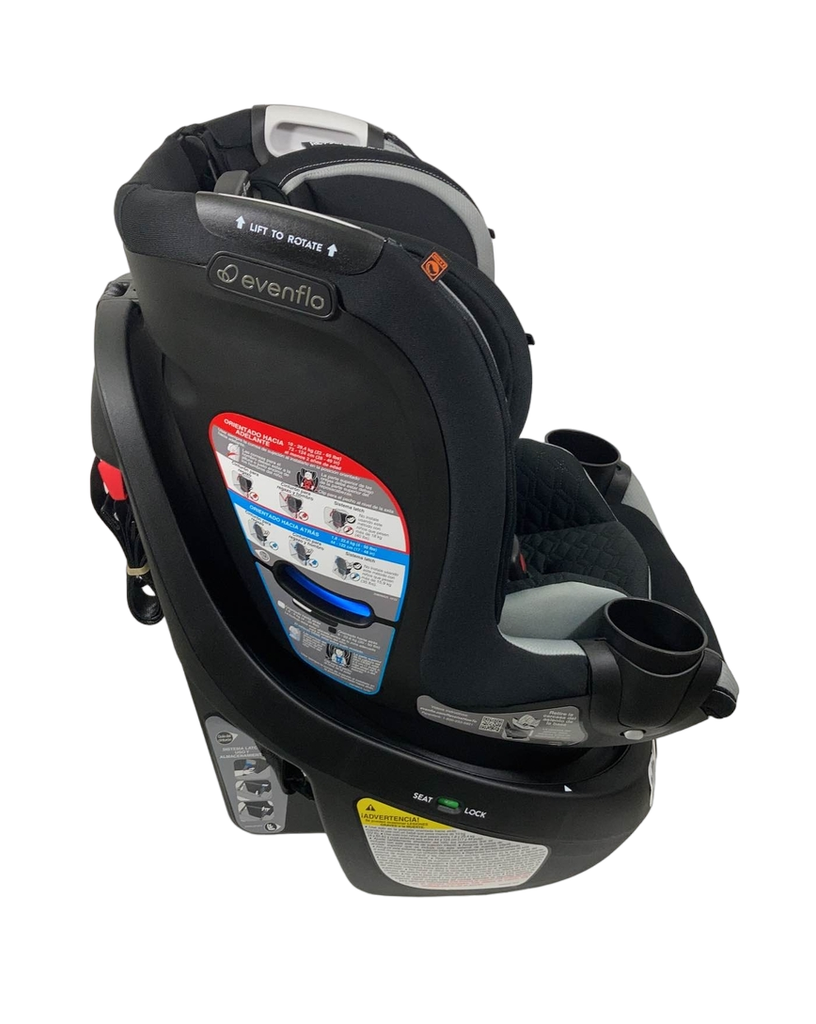 Evenflo Revolve 360 Slim 2-in-1 Rotational Car Seat With SensorSafe, 2