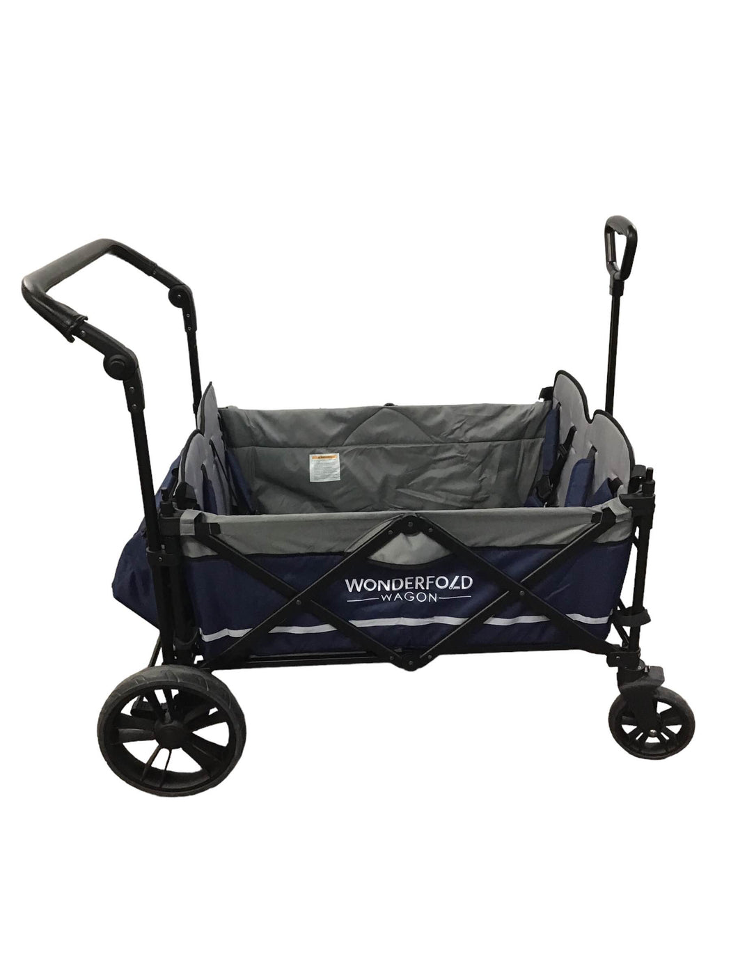 Wonderfold X4 Push & Pull Quad Stroller, 2021, Navy — GoodBuy Gear