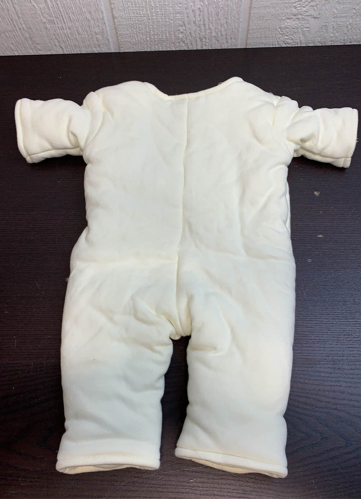 Baby Merlin's Magic Sleepsuit, Small 3-6 Months, Cotton, Cream