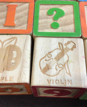 Alphabet Blocks, 38 blocks
