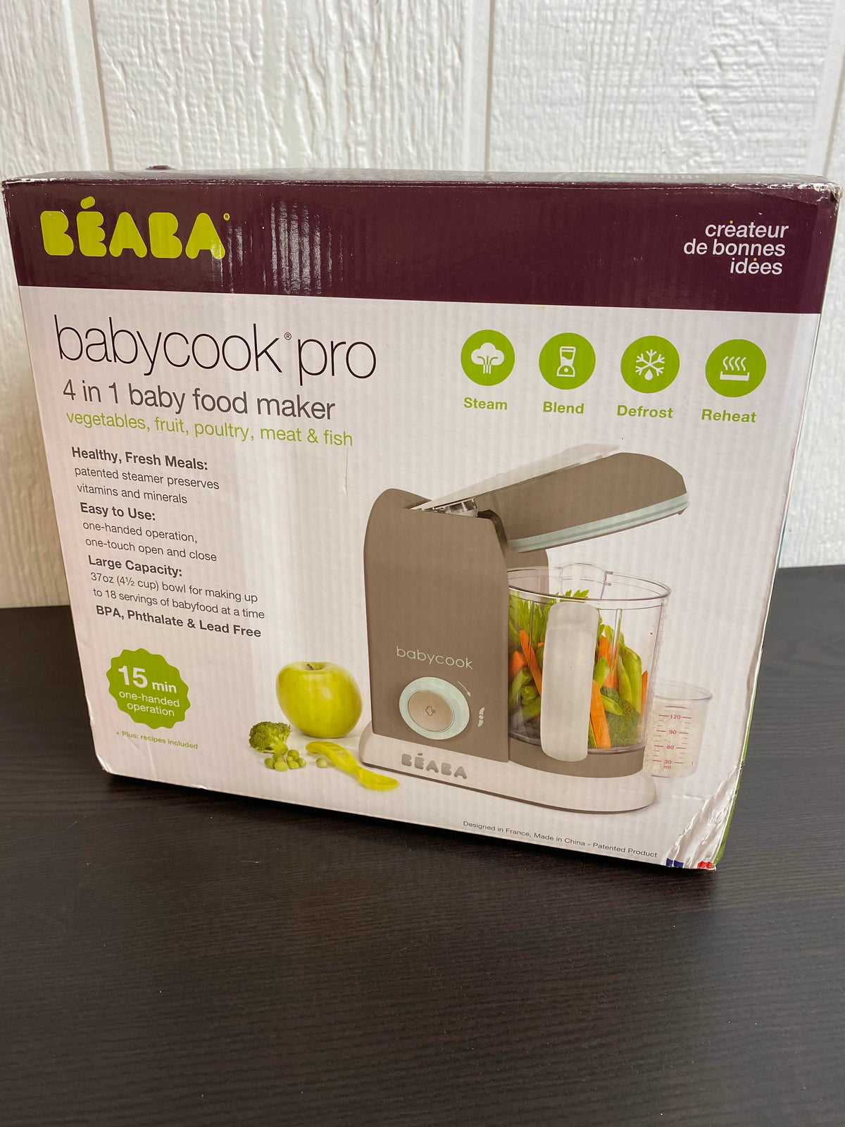 Beaba Babycook Pro 4-in-1 Baby Food Maker, Cloud — GoodBuy Gear