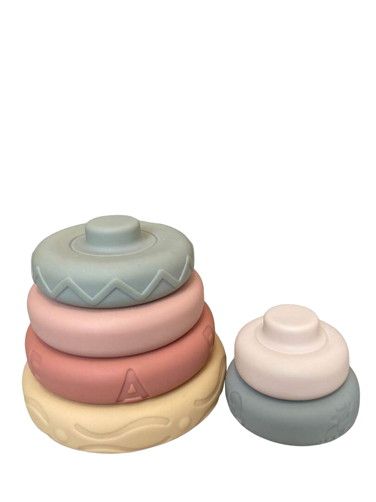 Mini Tudou Soft Stacking Rings Toy