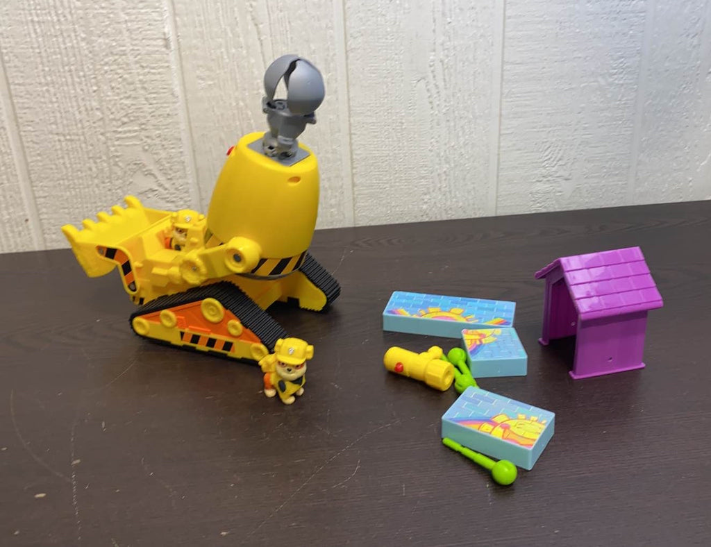 PAW Patrol The Movie Rubble's Deluxe Bulldozer