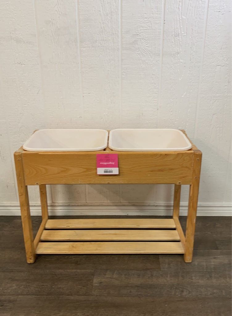 Montessori Furniture, Wooden Washing Stand