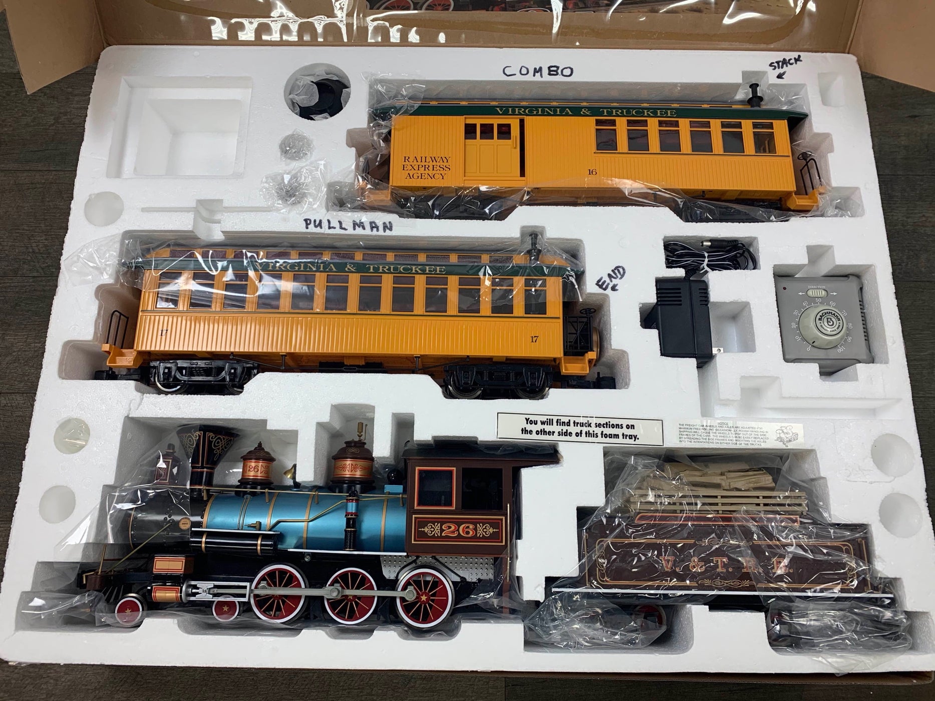 Bachmann Train Set, Virginia & Truckee Silverado — GoodBuy Gear