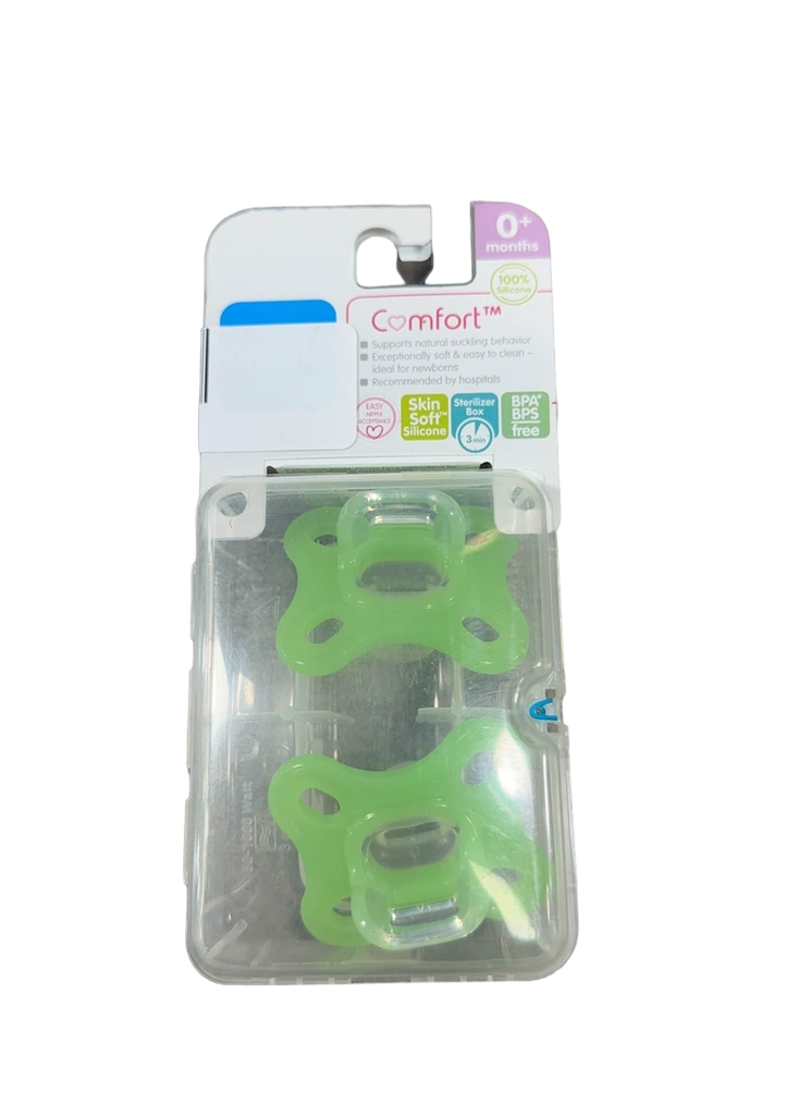 MAM Comfort Pacifier, 0-3 months, Apple Green
