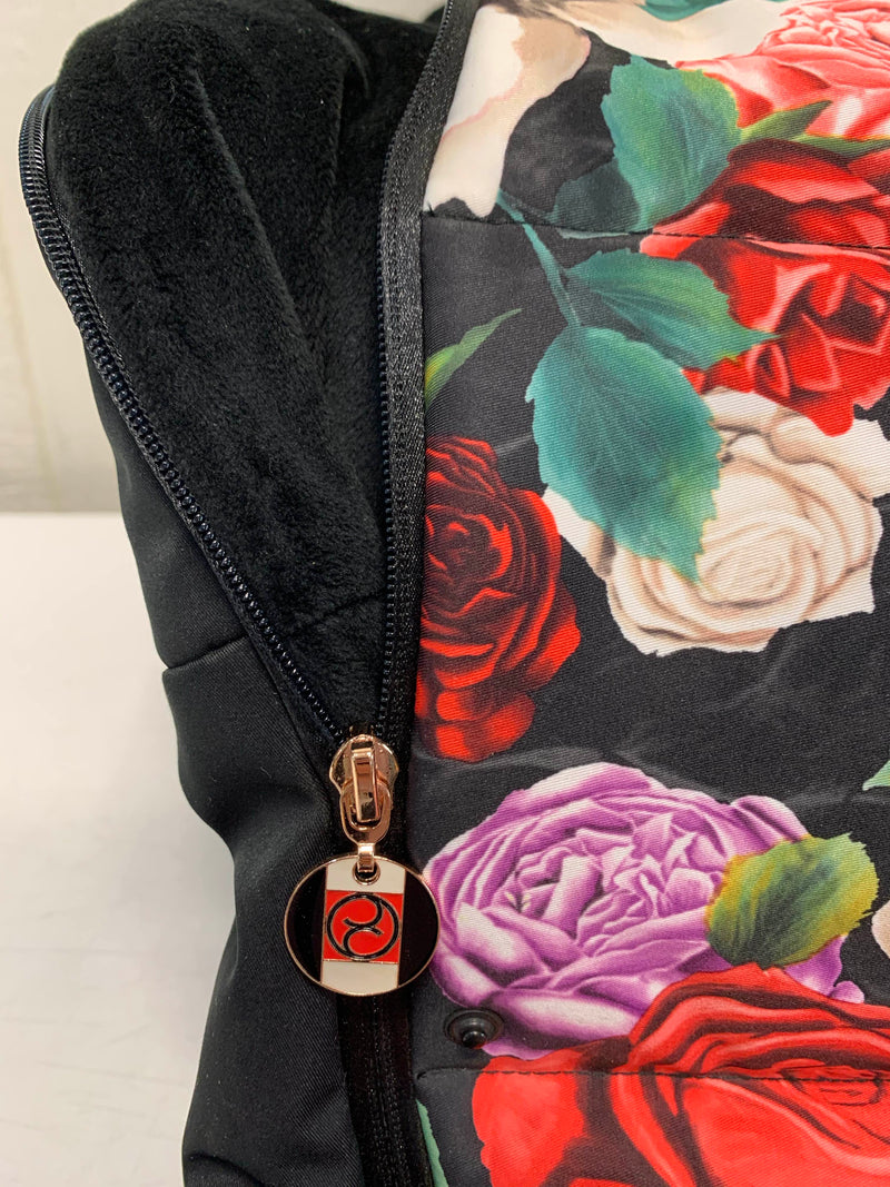 Cybex Platinum Footmuff, Spring Blossom Dark