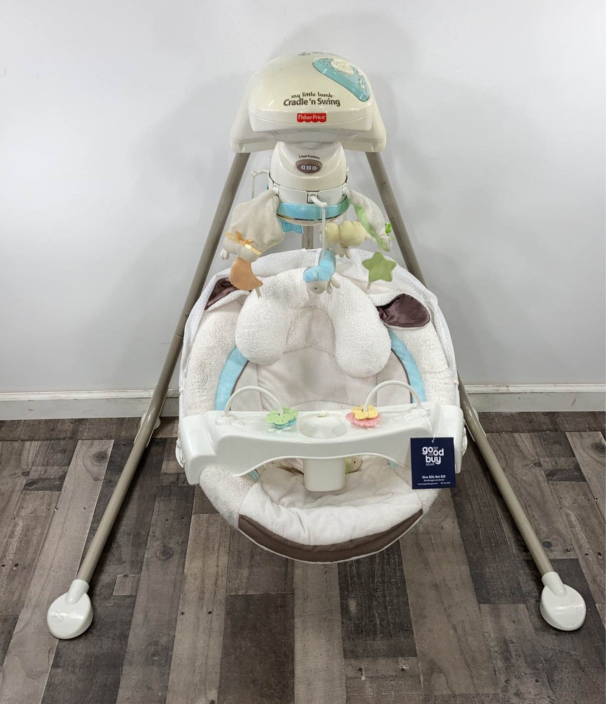 Fisher Price My Little Lamb Cradle ‘n Swing