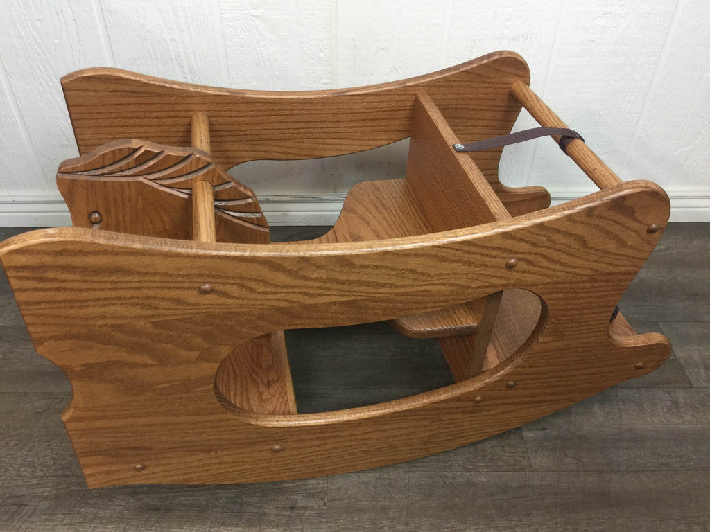 Handcrafted Wooden Rocking Horse