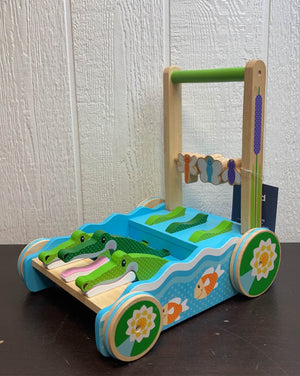 Melissa & Doug Chomp and Clack Alligator Push Toy
