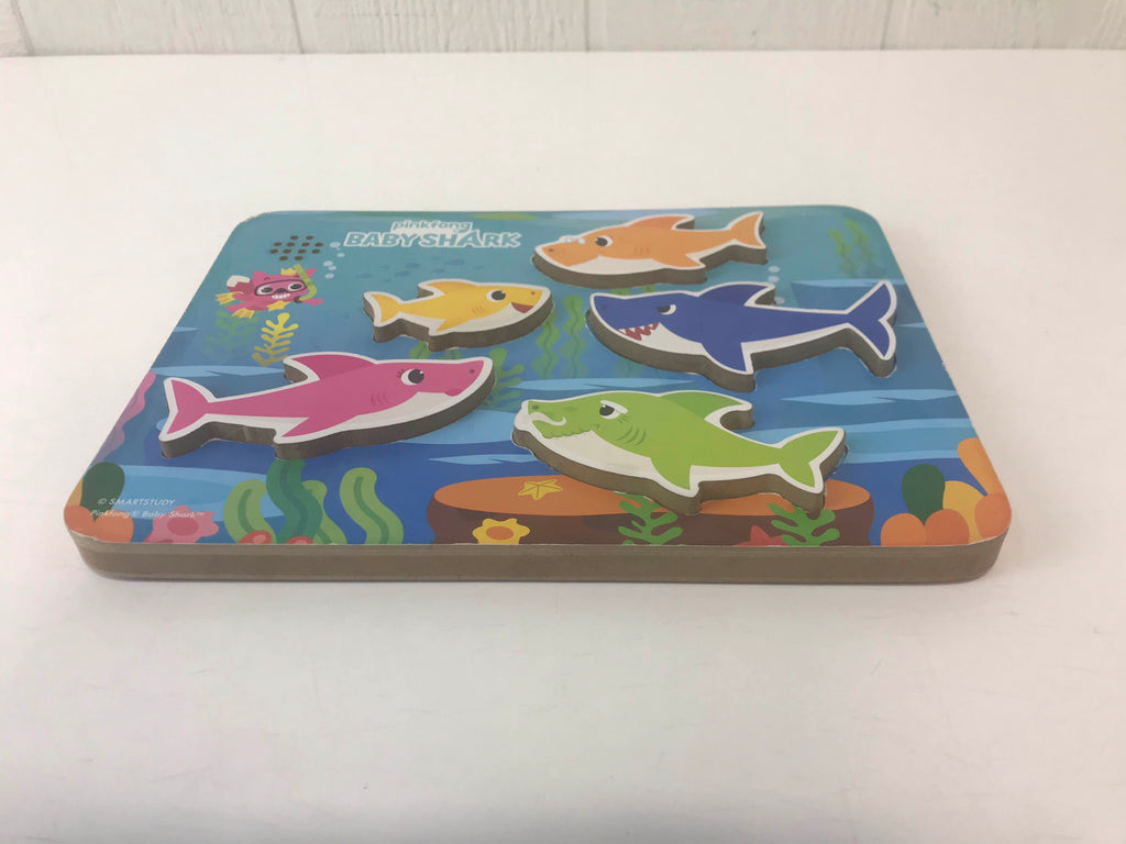 Pinkfong Baby Shark Wooden Sound Puzzle