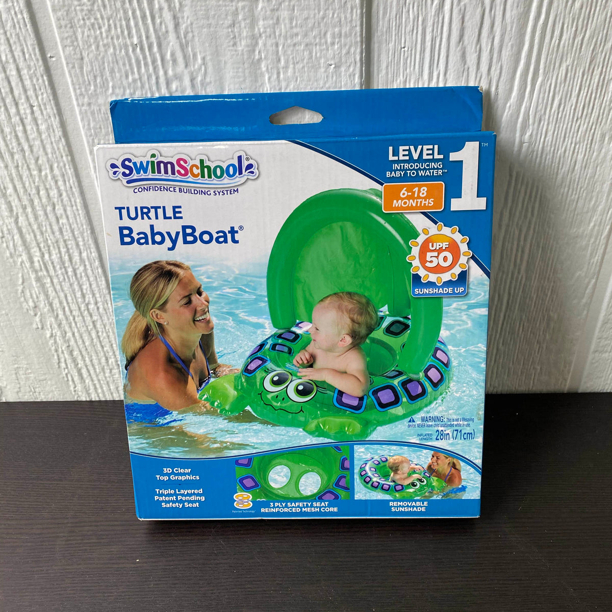 SwimSchool Turtle Baby Boat — GoodBuy Gear