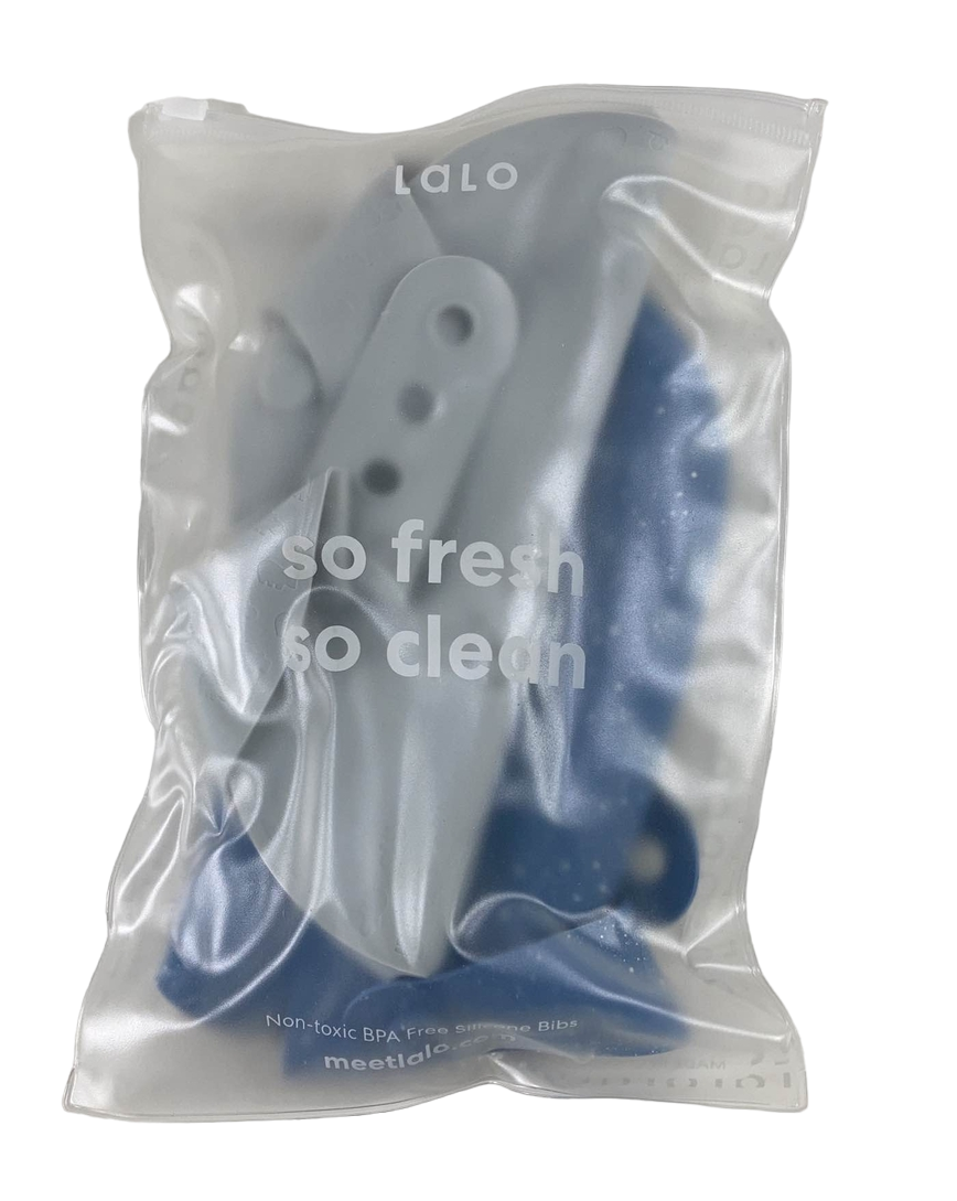 Lalo The Bib 2 Pack, Blueberry — GoodBuy Gear