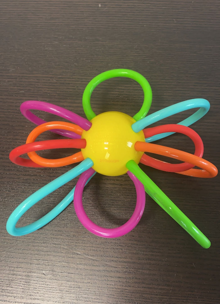 Manhattan Toy Winkel Rattle And Sensory Teether Toy, Lion