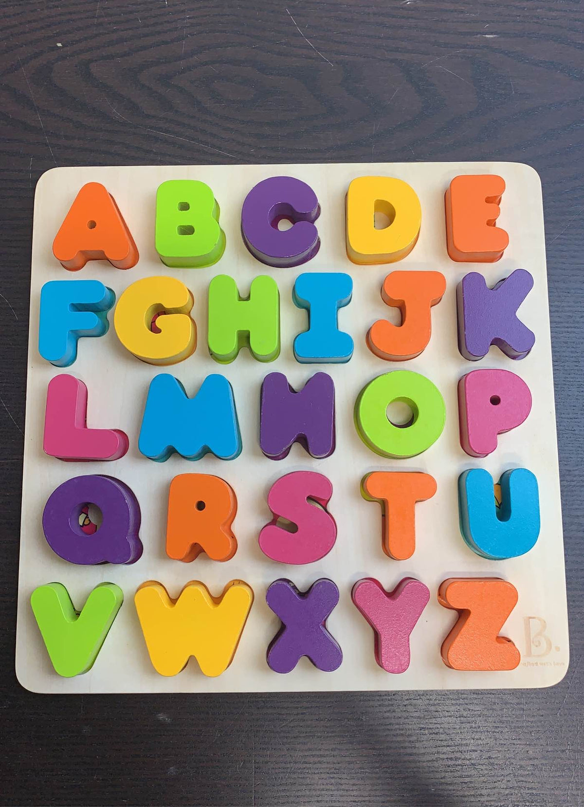 B. toys Wooden Alphabet Puzzle — GoodBuy Gear
