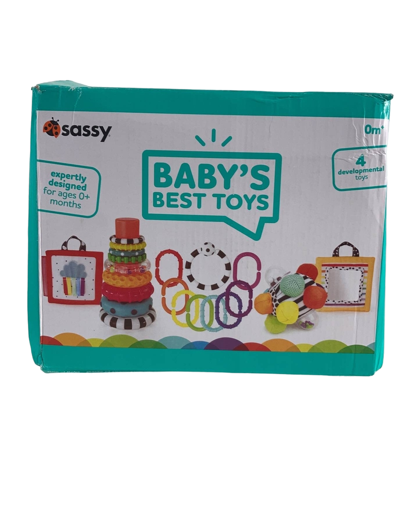 Sassy Baby's First Developmental Toys Gift Set