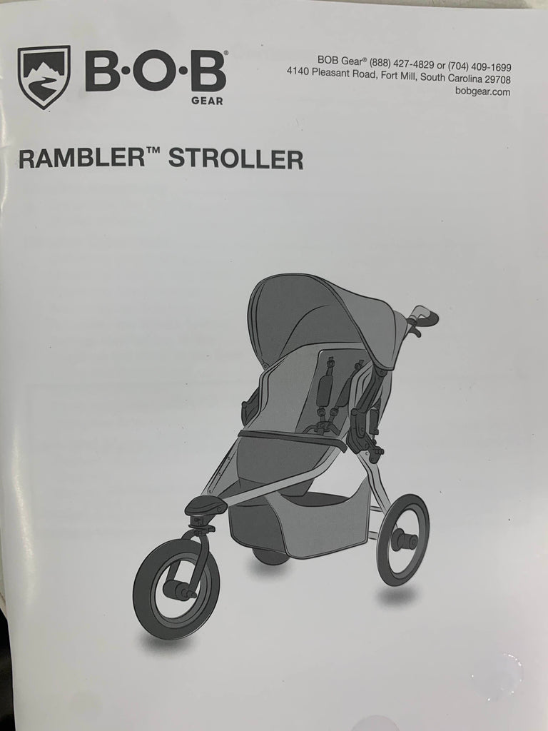 BOB Rambler Stroller, 2020, Black