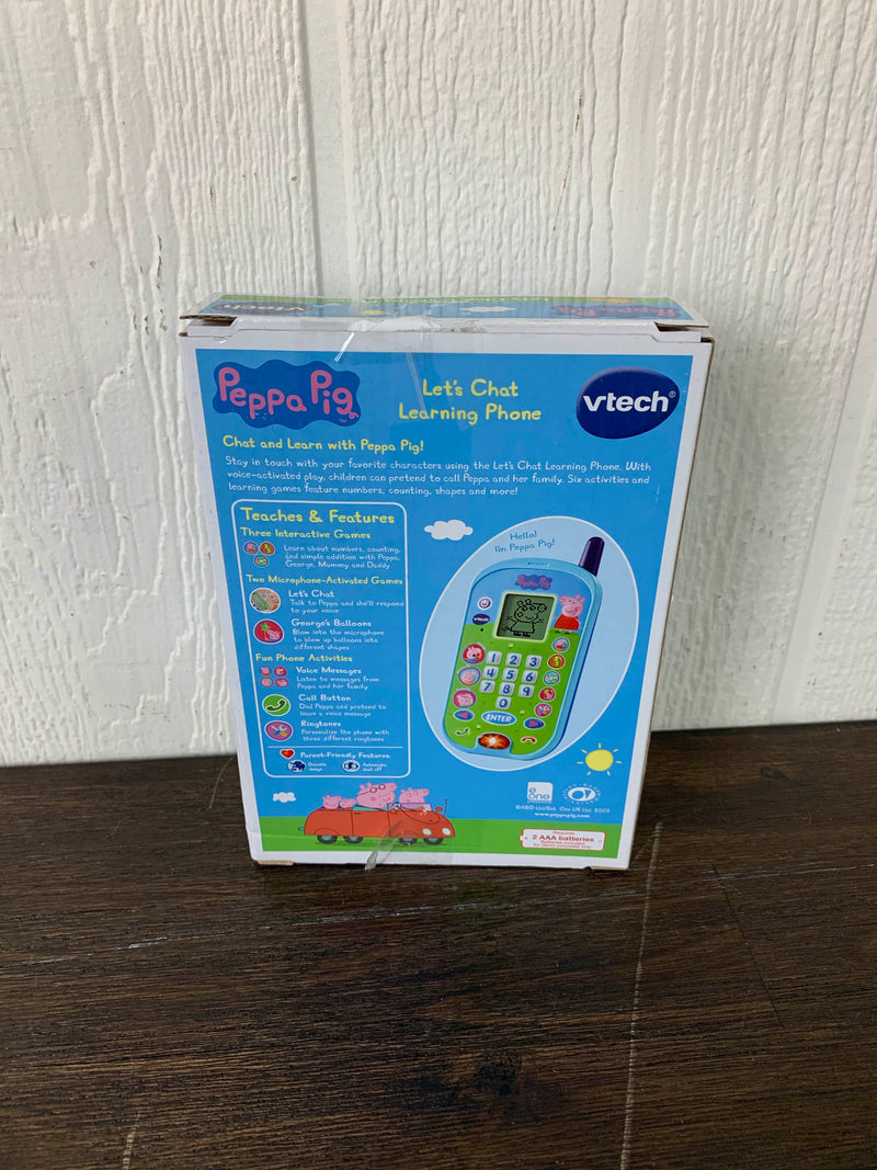 VTech Peppa Pig Lets Chat Learning Phone