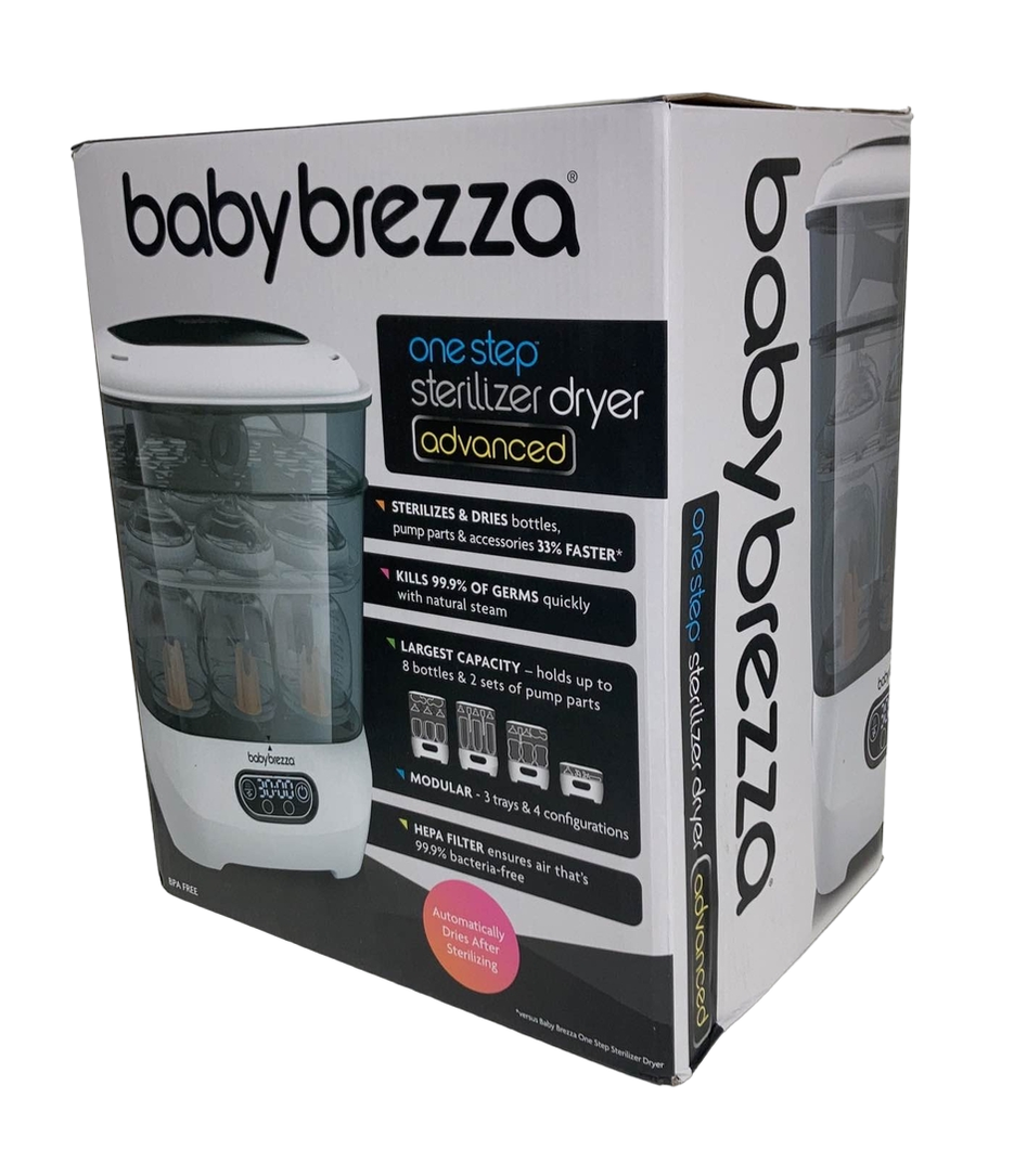 Baby Brezza Sterilizer and Dryer Advanced, White — GoodBuy Gear