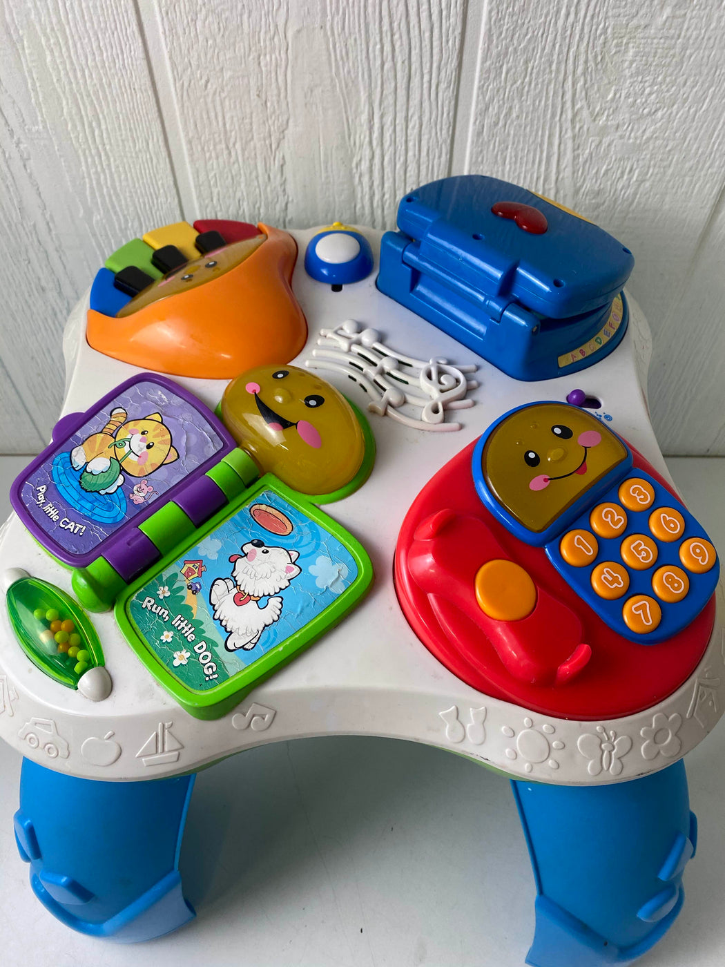 Fisher Price Laugh & Learn Learning Table, Friends Musical Table ...