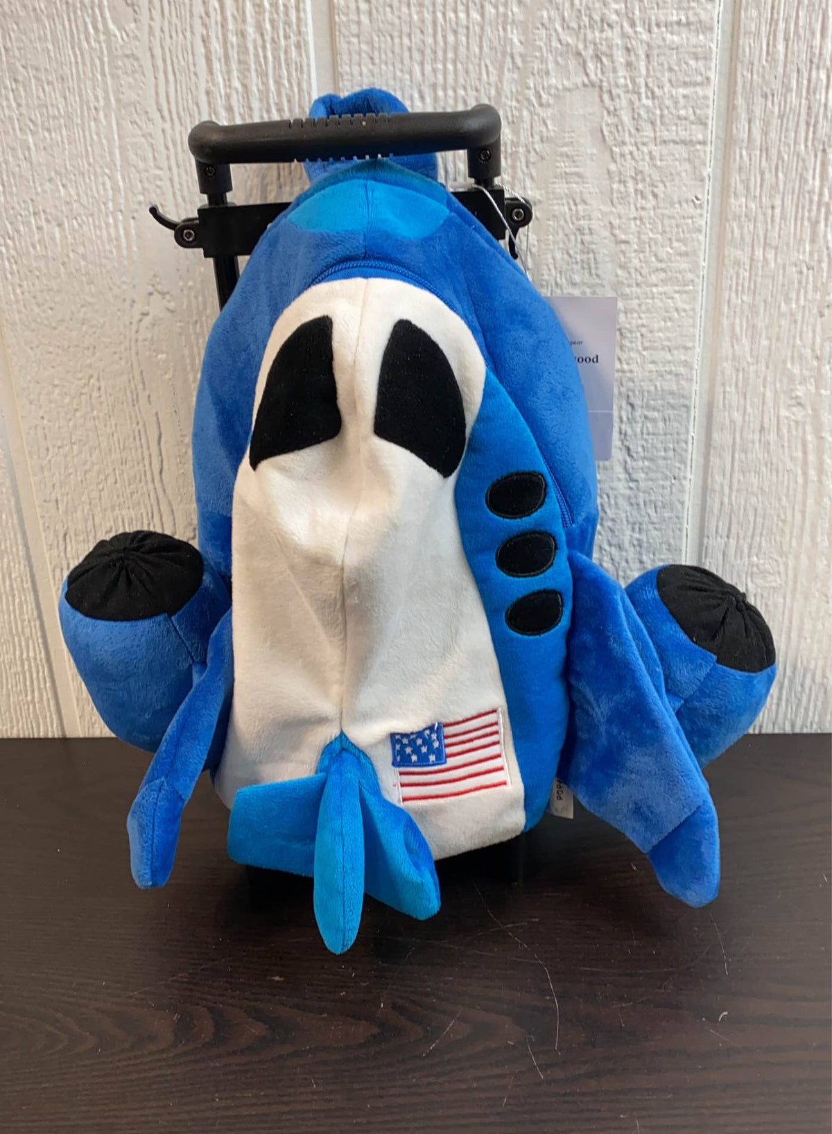 Popatu Rocketship Rolling Plush Backpack — GoodBuy Gear