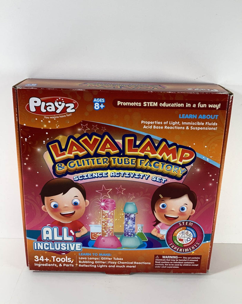 Playz Lava Lamp & Glitter Tube Factory