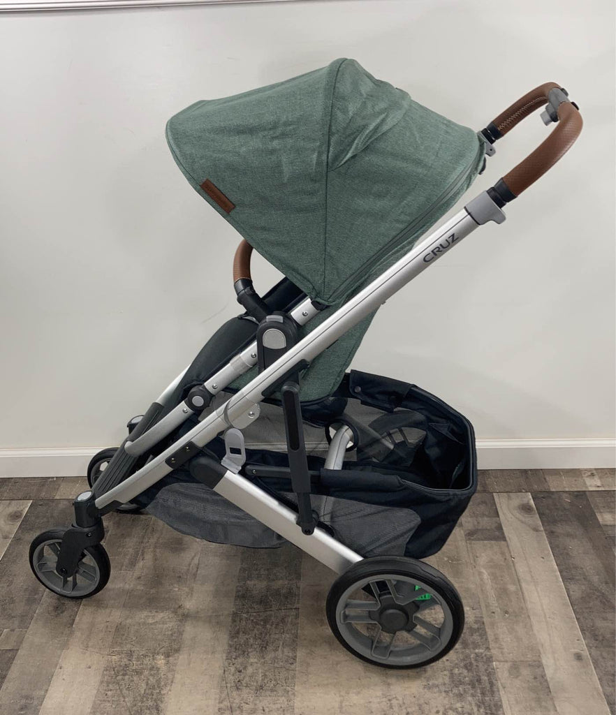 UPPAbaby CRUZ V2 Stroller, Emmett (Green Melange), 2021