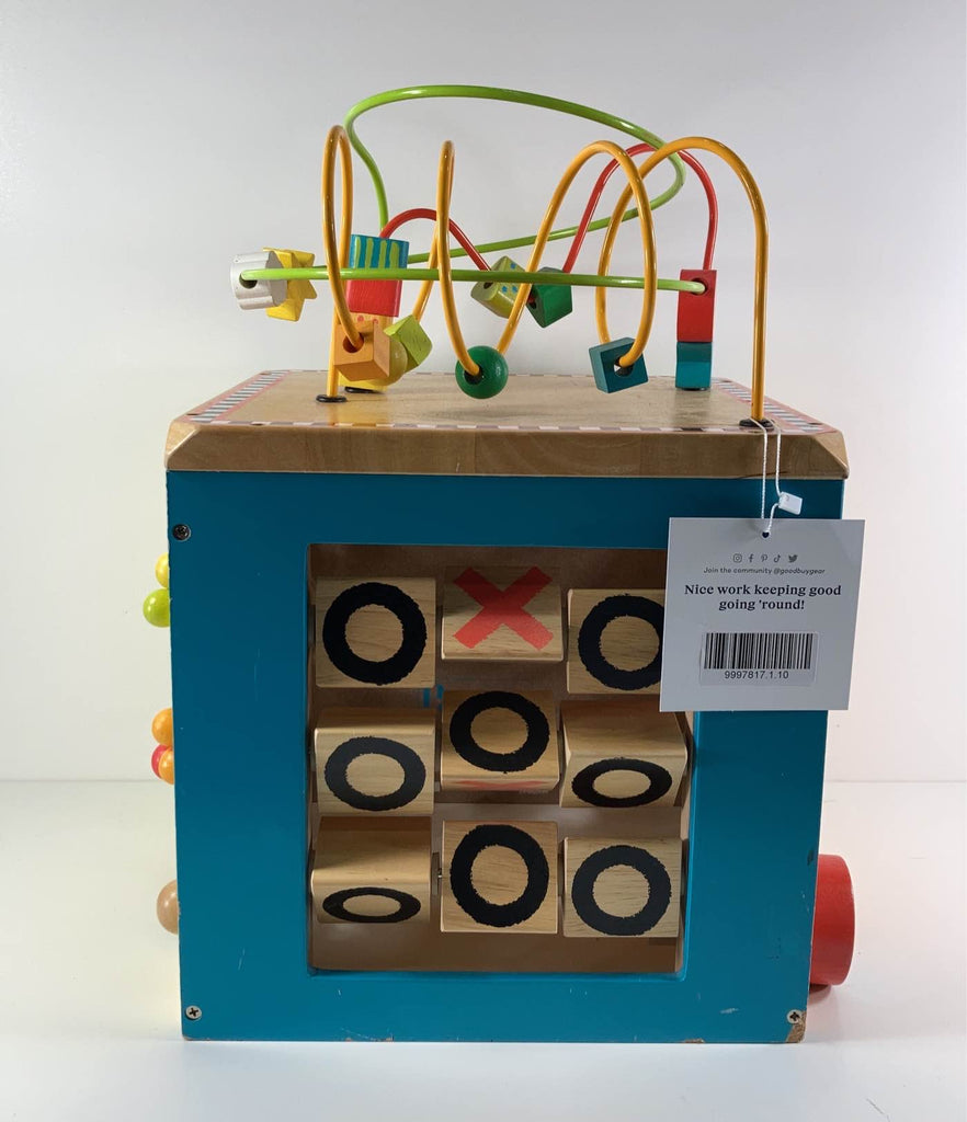 Battat Wooden Activity Cube