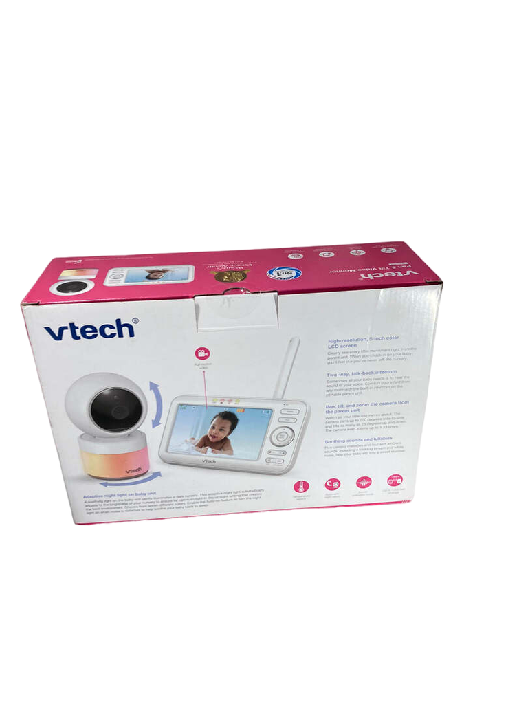 VTech 5” Digital Video Baby Monitor with Pan and Tilt VM5263