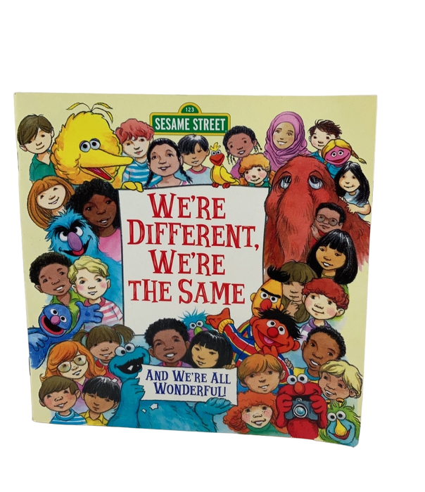 Sesame Street We’re Different, We’re The Same Book — GoodBuy Gear