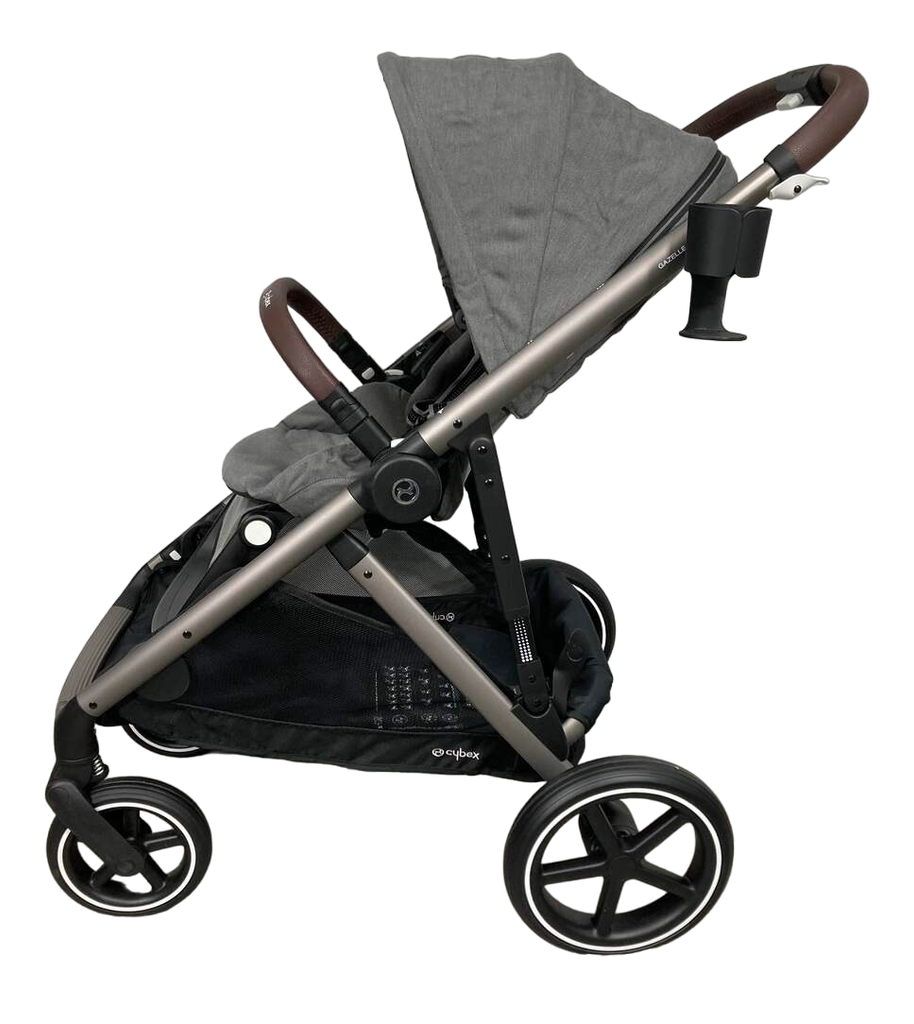 Cybex Gazelle S Modular Stroller, Taupe Frame, Soho Grey, 2022