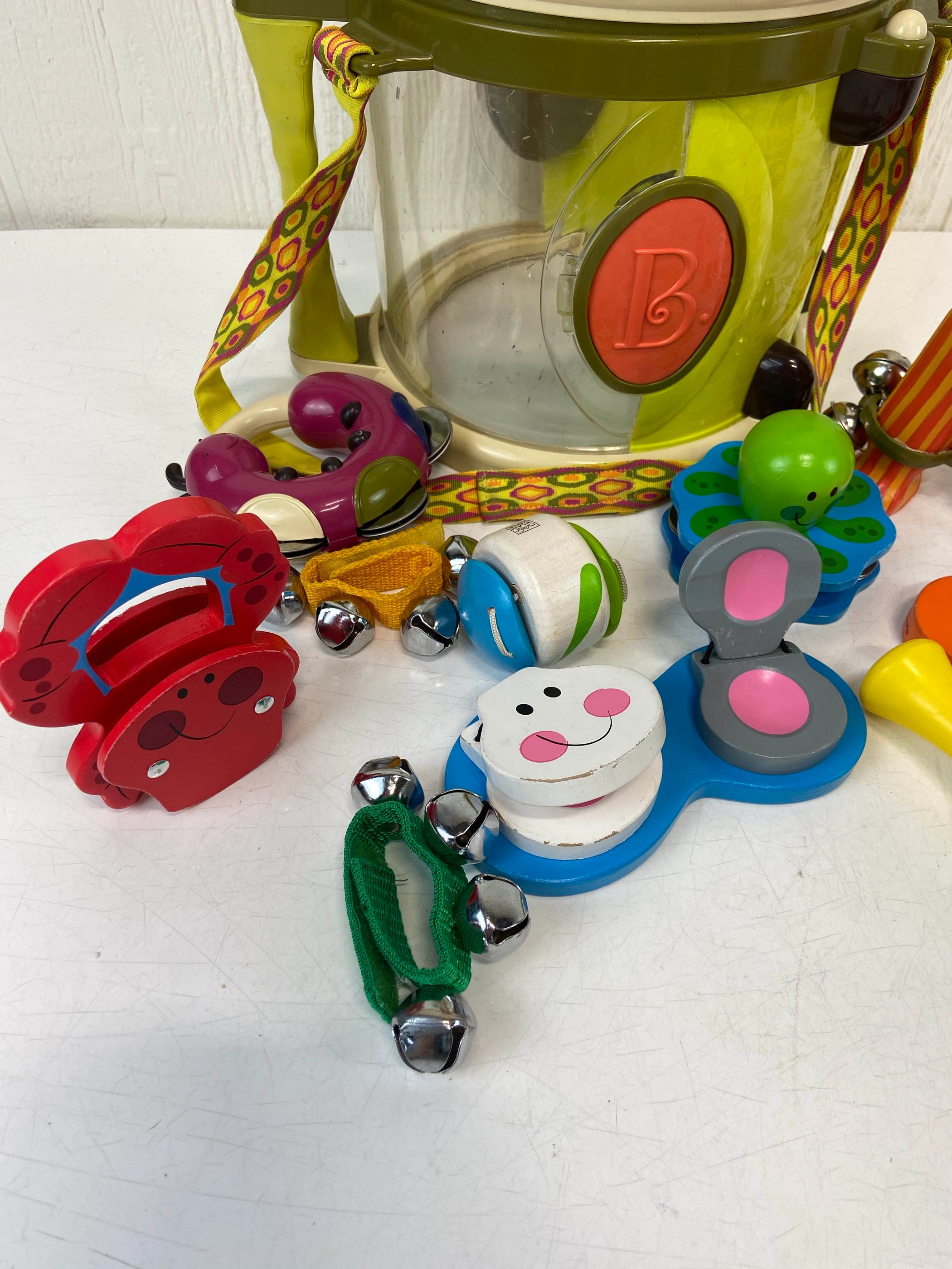 B. Toys Bee Bop Band Play & Learn Drum and Instruments — GoodBuy Gear