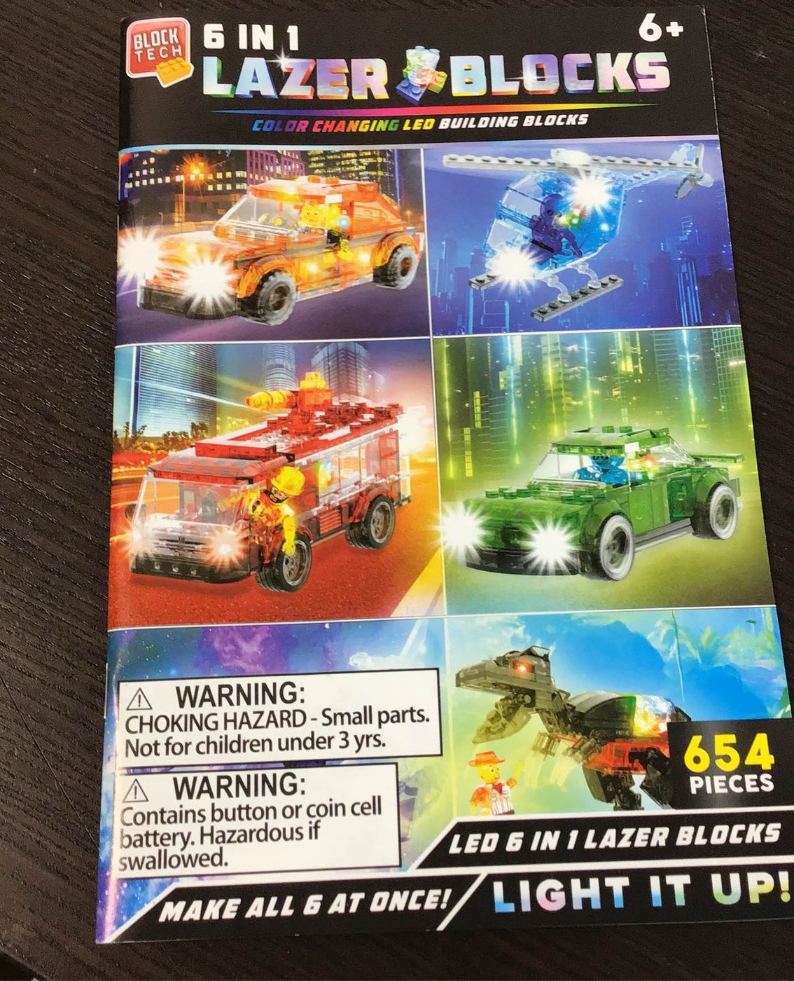 Block Tech 6-in-1 Lazer Blocks Set — GoodBuy Gear